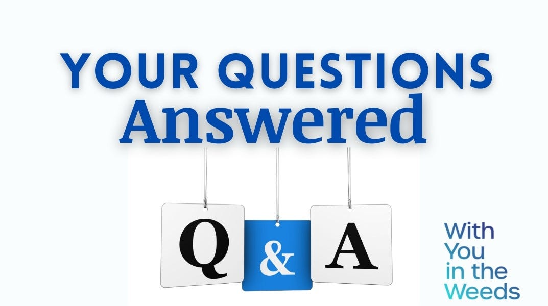 Your Questions Answered! - by WYITW Team