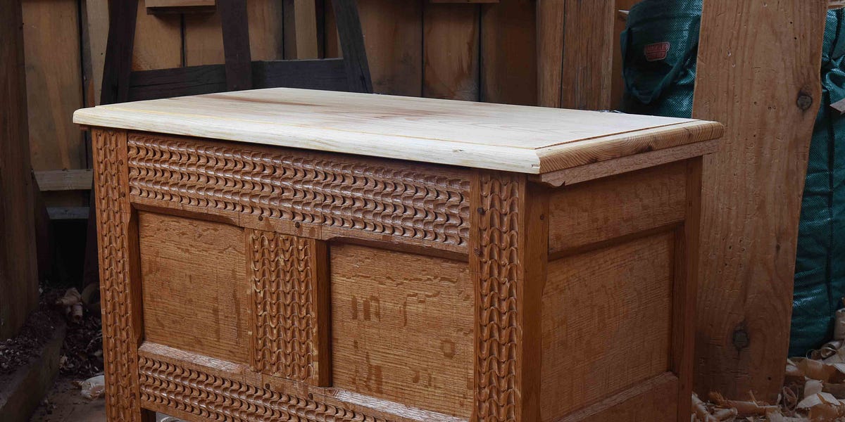 Some house furniture - by Peter Follansbee