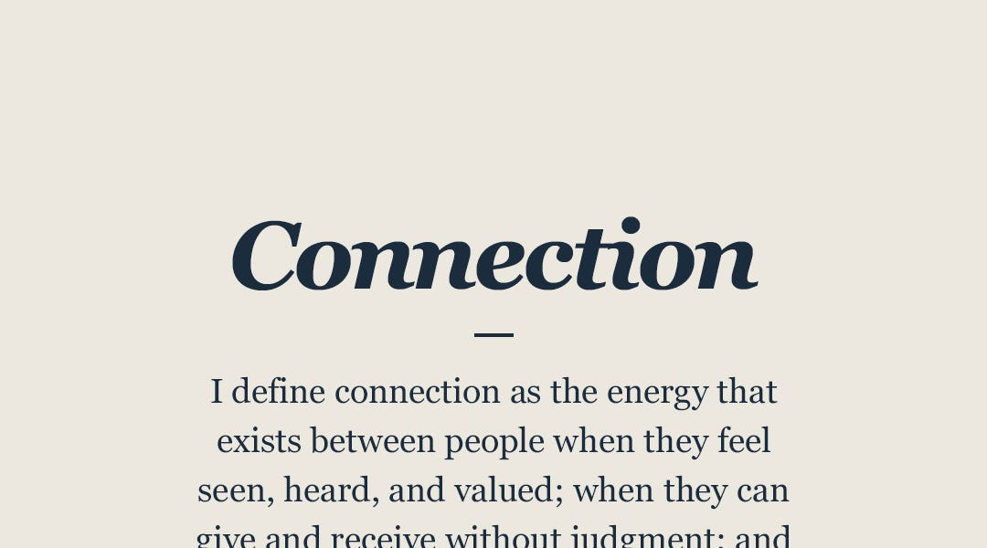 On friendship and connection with others - by Megan