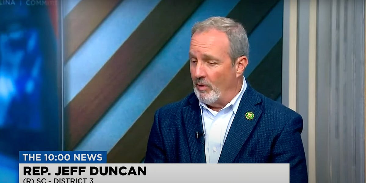 GOP Rep. Jeff Duncan Leaving Congress To Spend More Time With His ...