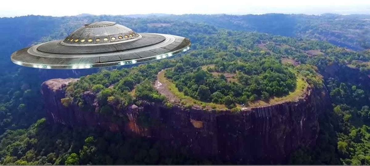 ALIEN MOUNTAIN - by Vio S. - Mysteries of the World