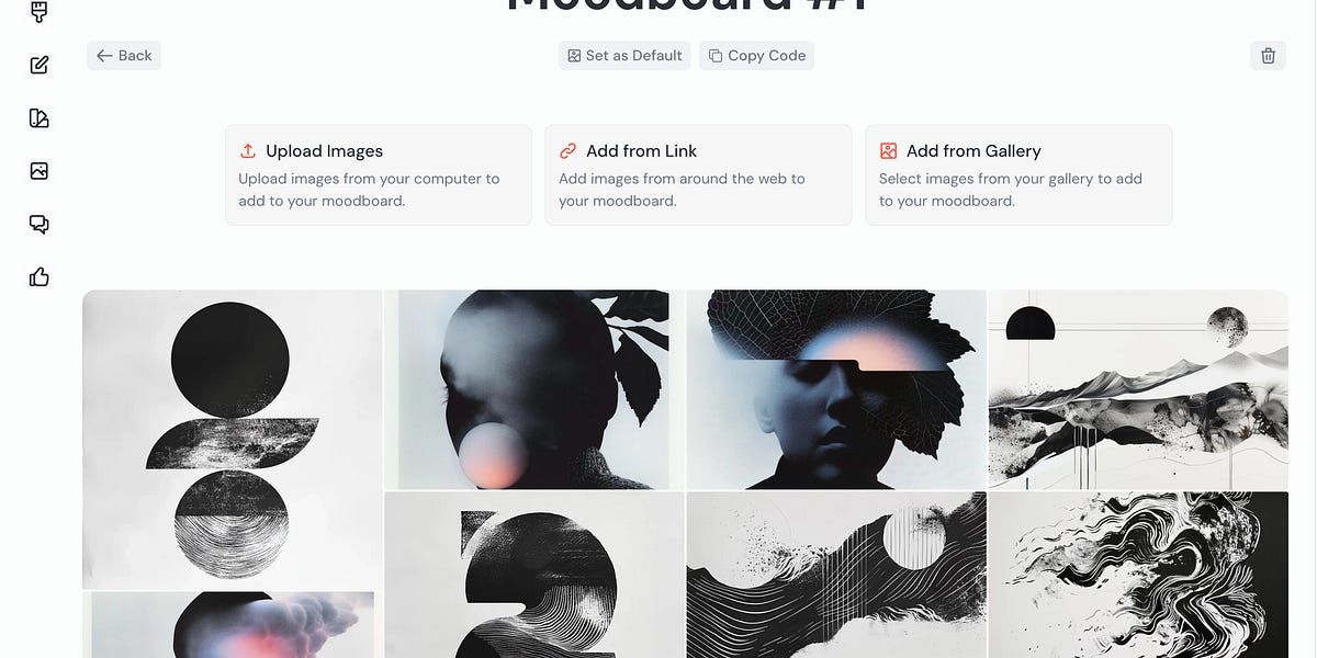 Customize your Midjourney model with Moodboards