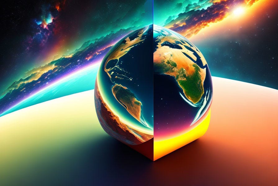 The Earth is oblong (but that could be absurd)