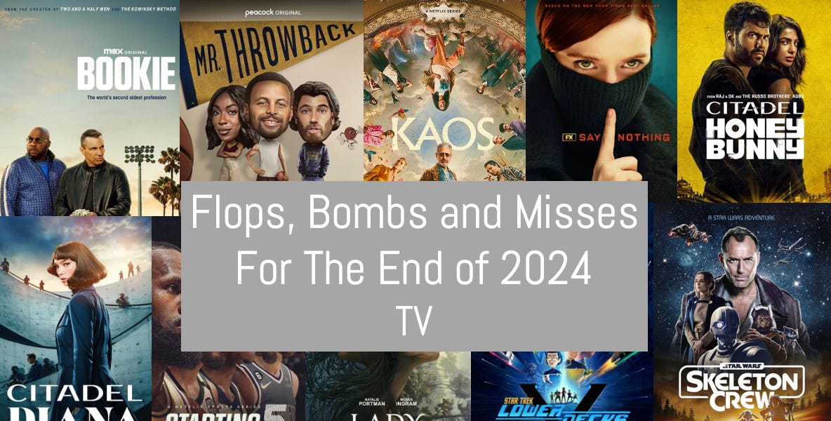 Over 86 of the Biggest TV Show Flops in the Second Half of 2024