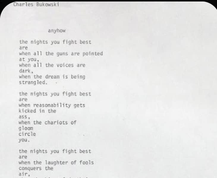 2 Poems About Fighting - Mita Lupa :: Various Writings