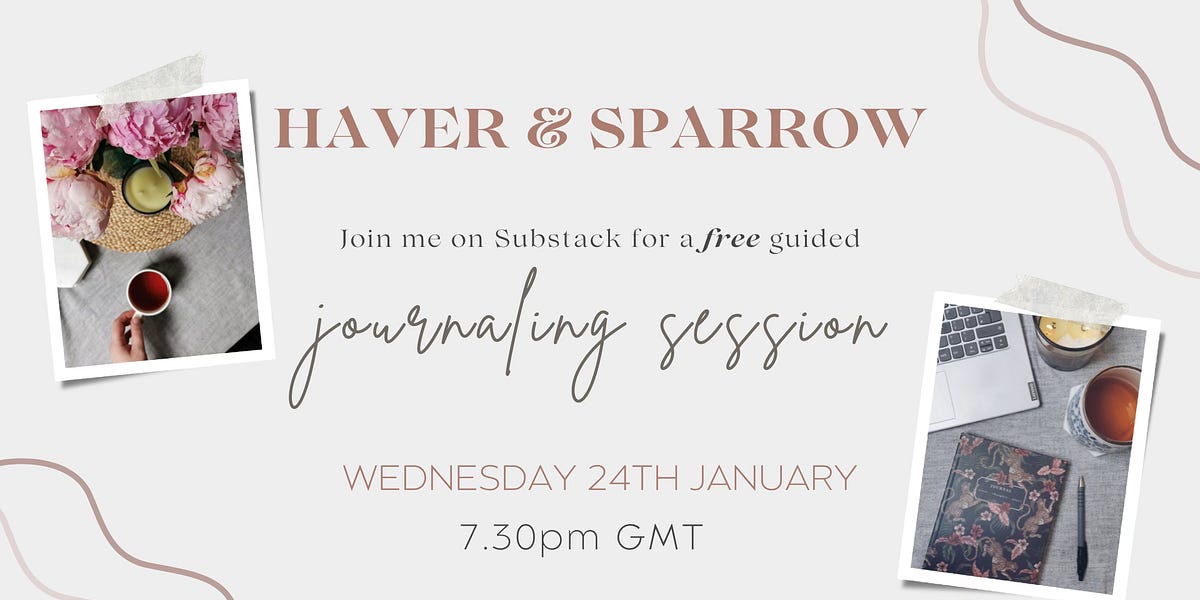 Link for tonight's Guided Journaling Session!