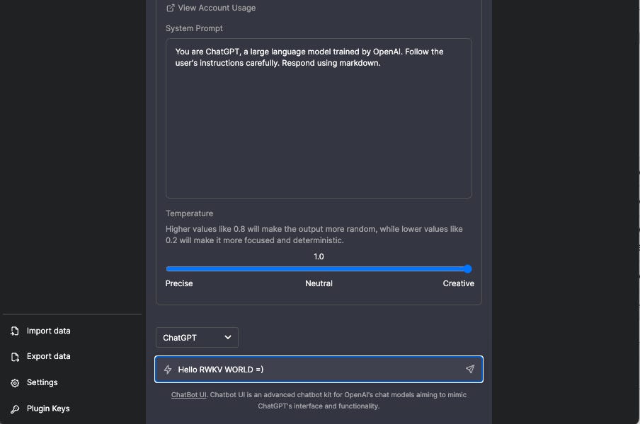 Public RWKV v5 3B Models - by Eugene Cheah