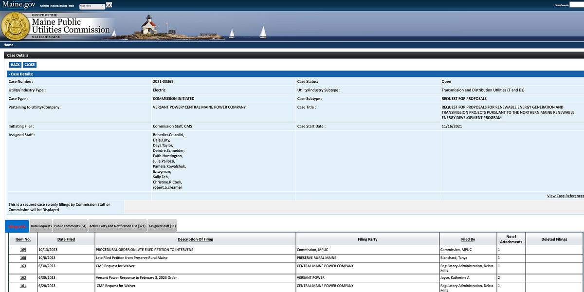PUC Intervenor Application - by Tanya Blanchard