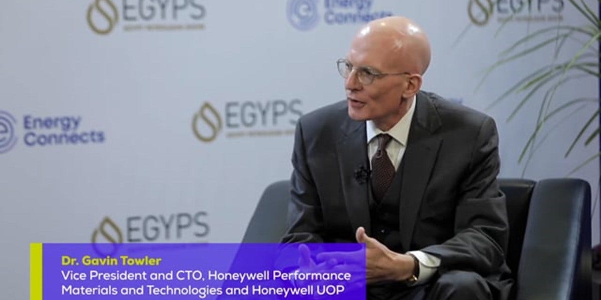 Honeywell’s Chief Sustainability Officer, Dr. Gavin Towler, on ...