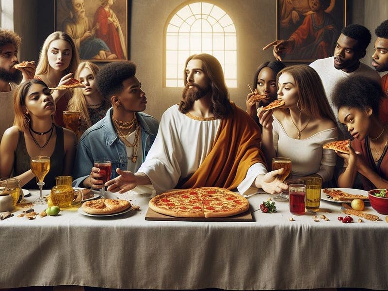 The Last Supper Was 1991 Years Ago Tonight 🐑