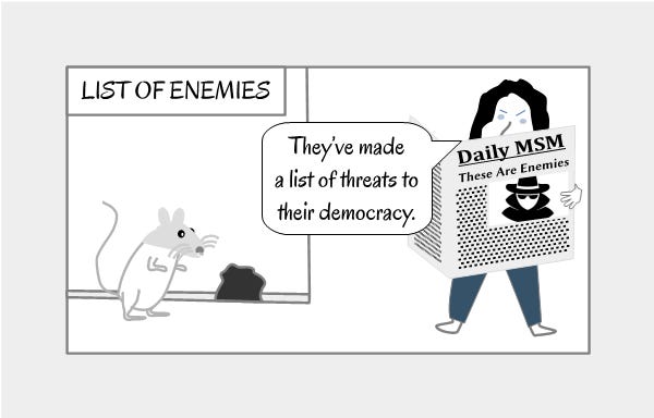 List of Enemies - Rat Says