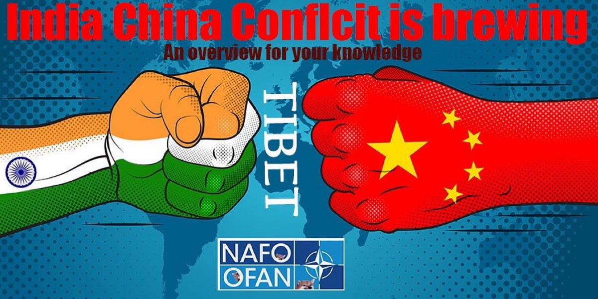 India - China Conflict Is Brewing - by Beefeater Fella