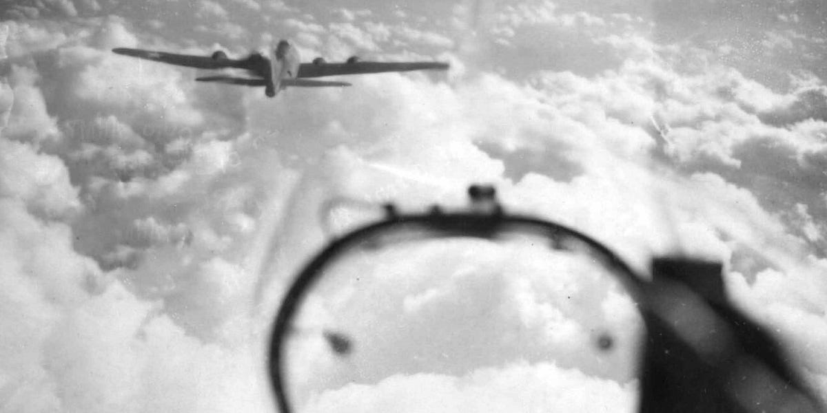 USAAF starts bombing Germany - by Martin Cherrett