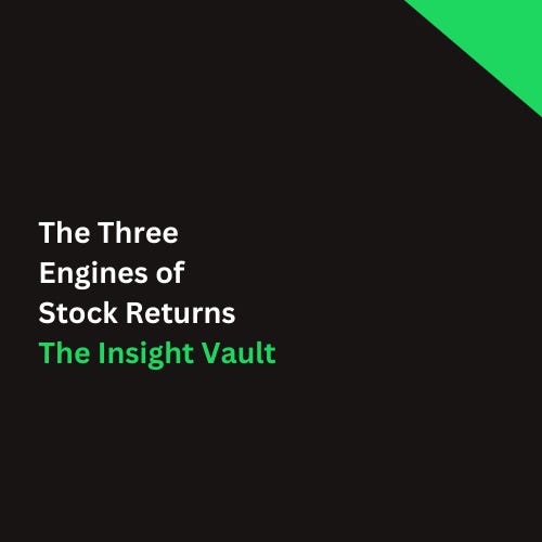 The Three Engines of Stock Returns - The Insight Vault