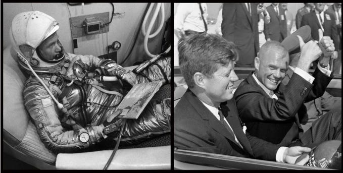 John Glenn, sabotage? JFK assassination! - by Geno Munari