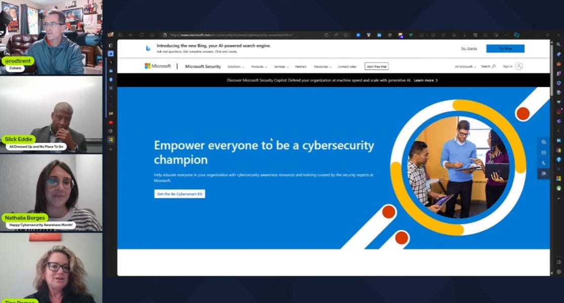 Microsoft Security Insights Show Episode 175 - Celebrate Cybersecurity ...