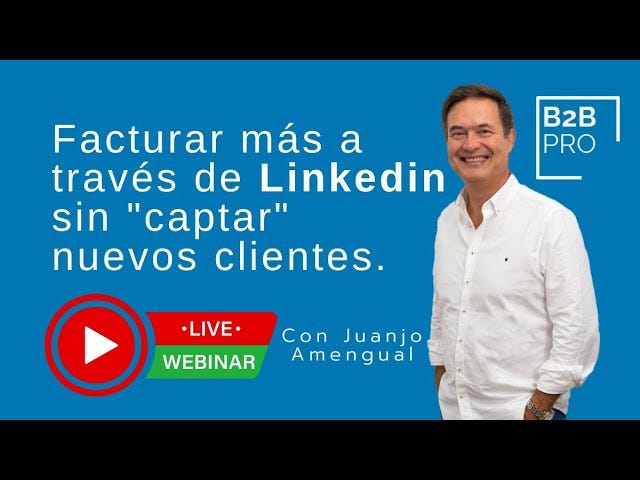Factura más en Linkedin - by Juanjo Amengual