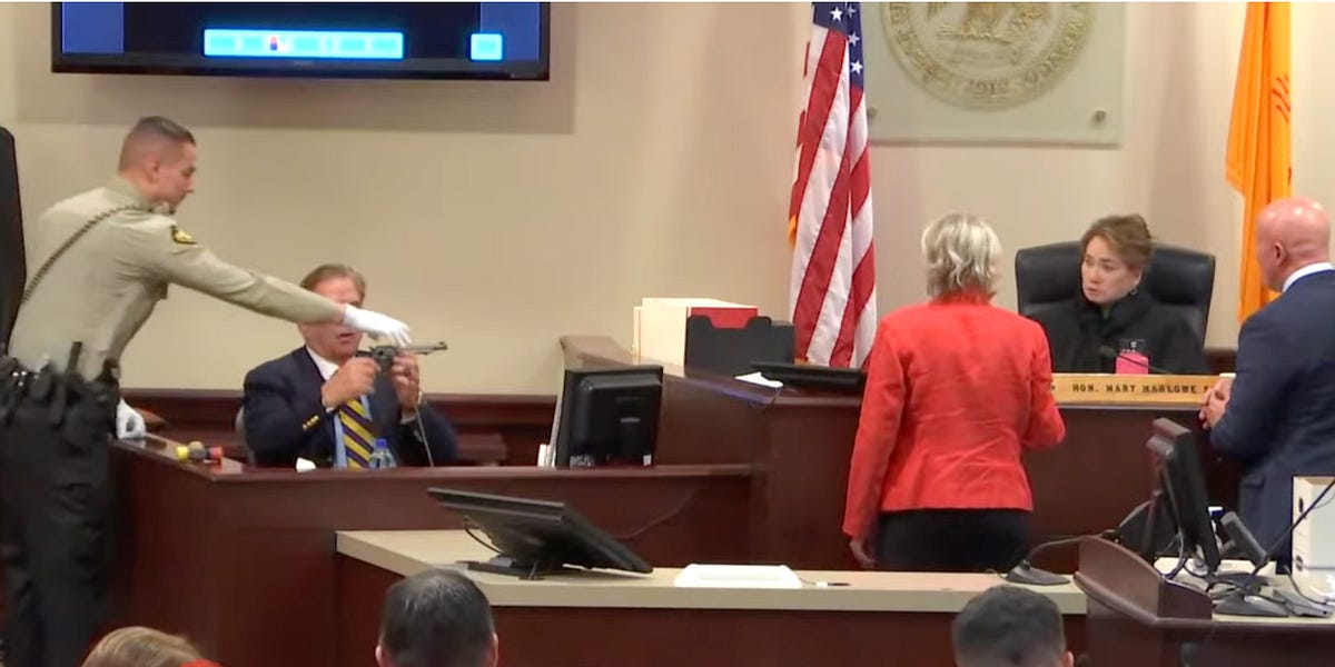 Witness Points Gun at Judge in Alec Baldwin Shooting Armorer’s Trial