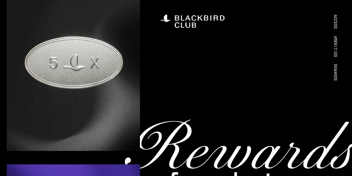 Introducing the Blackbird Club - by Blackbird Labs, Inc.