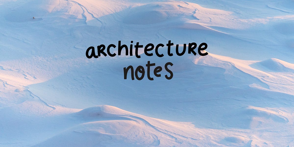 Arc Notes Weekly #62: Snow - by Mahdi Yusuf