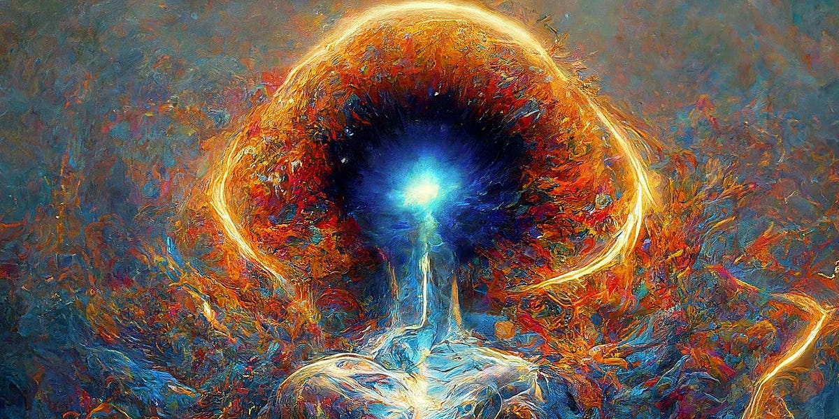 The evolution from inanimate objects to conscious beings