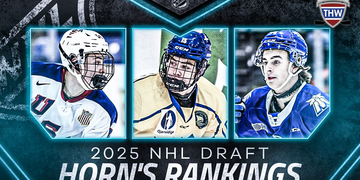 2025 NHL Draft Rankings - Horn's Top 64 for December & Team Canada ...
