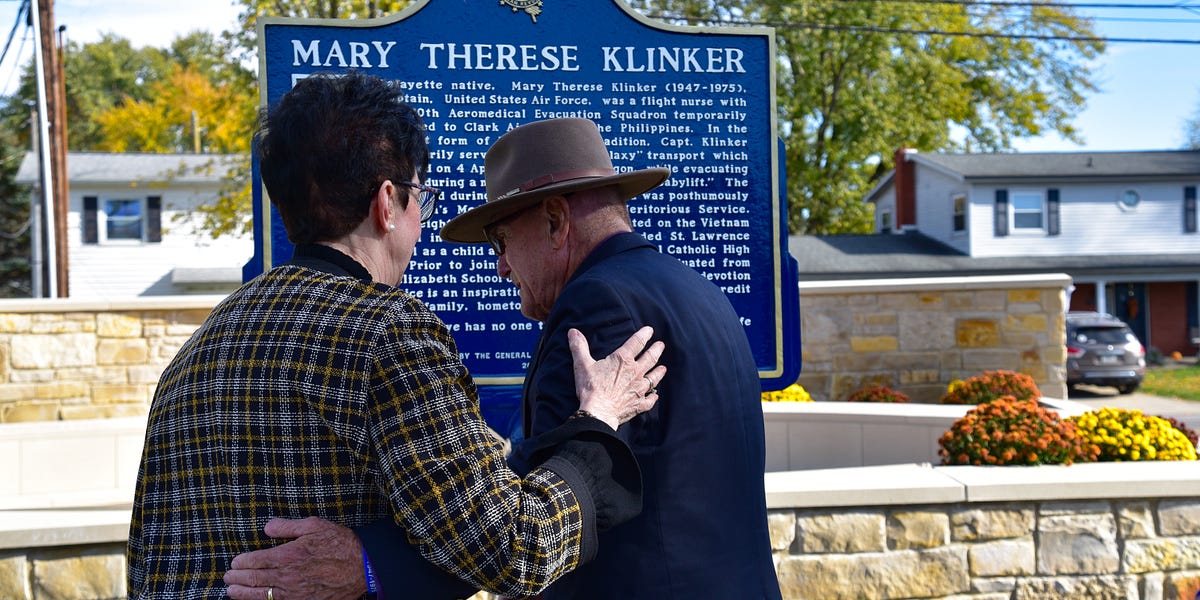 Operation Babylift crash survivors help dedicate marker for Vietnam War ...