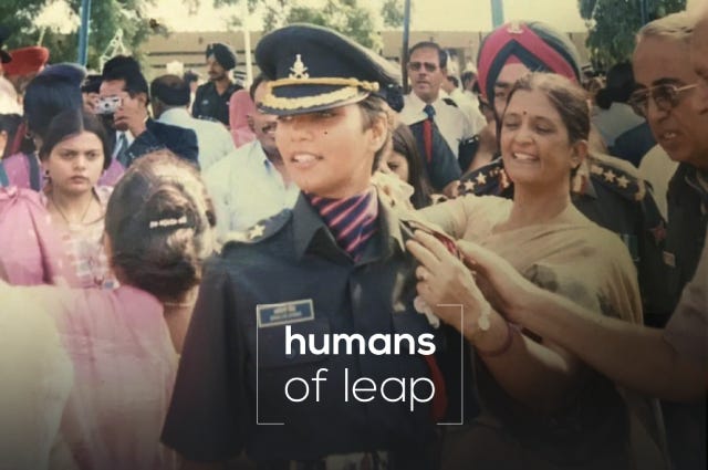 humans of leap - capt. shalini singh - leap.club blog