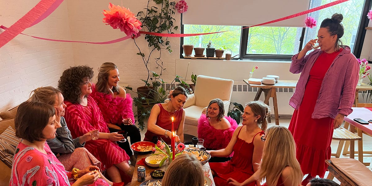 How To Host a Bachelorette Dinner Party - by Anna Stockwell