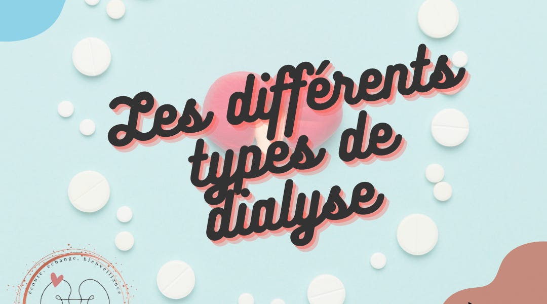 Les différents types de dialyse - Mardi 20 juin 2023 à 18h30