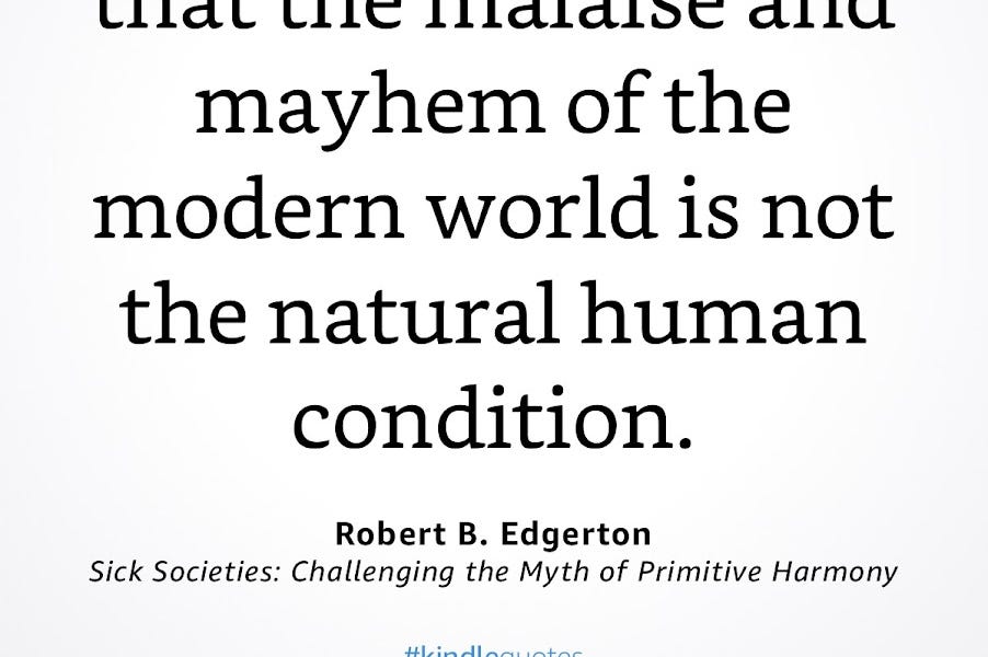 Book Recap: Sick Societies - by Cedar Sanderson