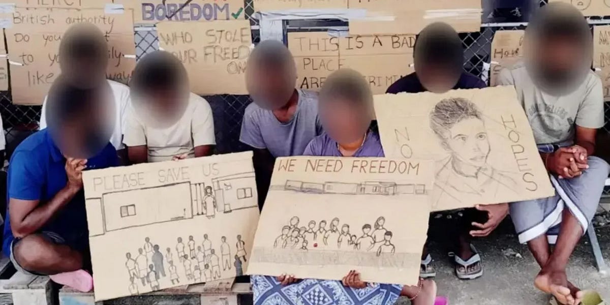 Migrants unlawfully detained - by Joshua Rozenberg