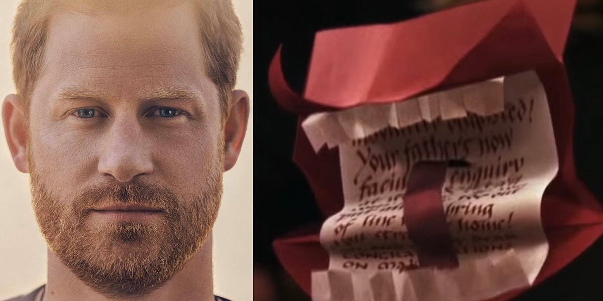 Why Harry’s book is a Howler