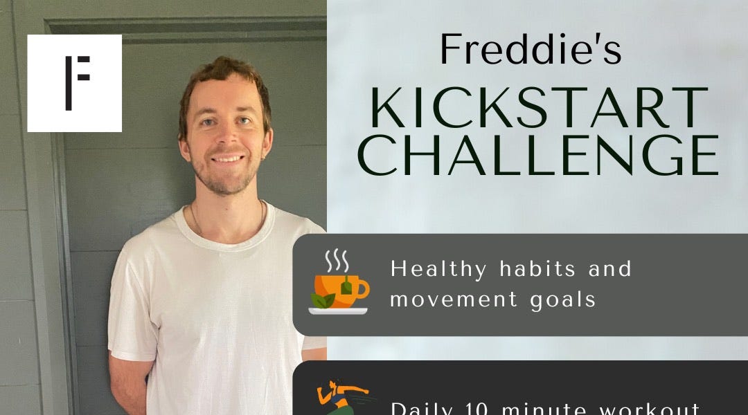 January Kickstart Challenge - by Freddie Faull