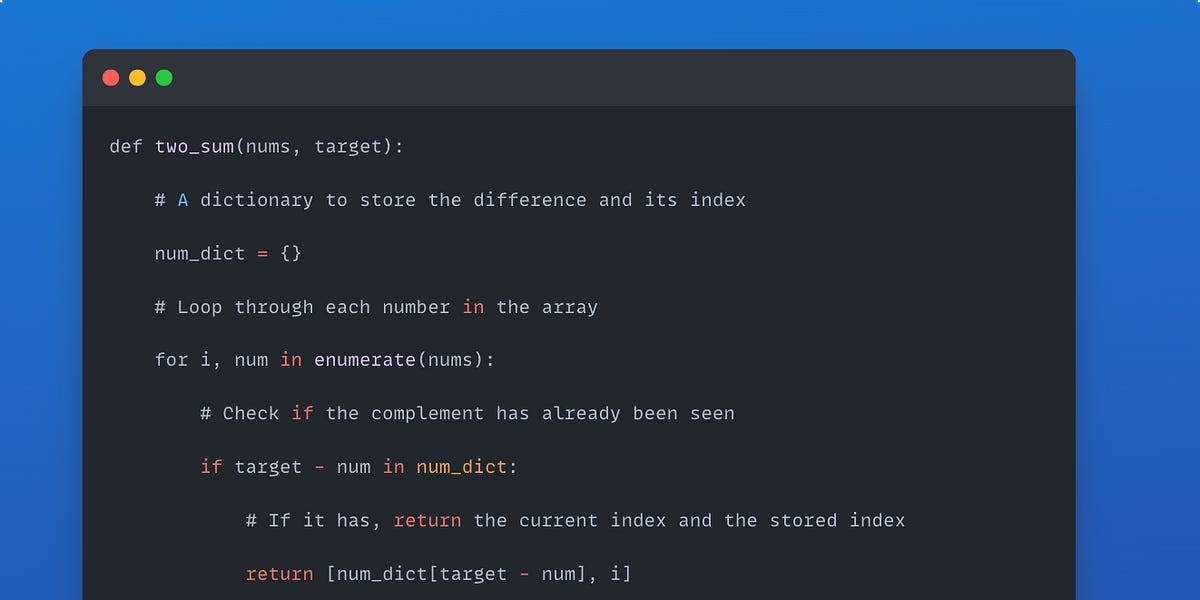 Solving Two-Sum - by Will - Rusting