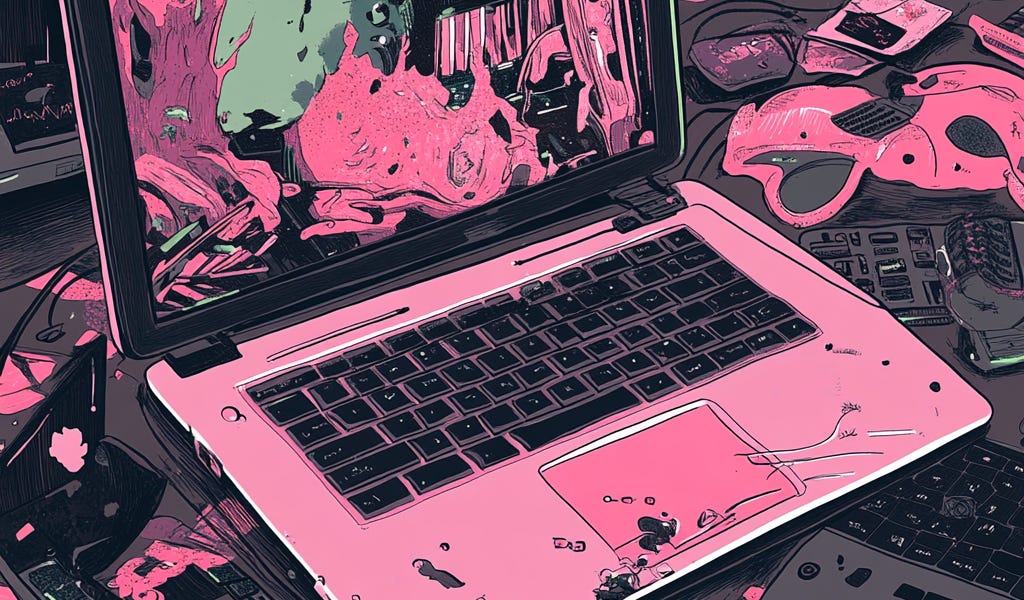The lifecycle of a shitty laptop on Amazon