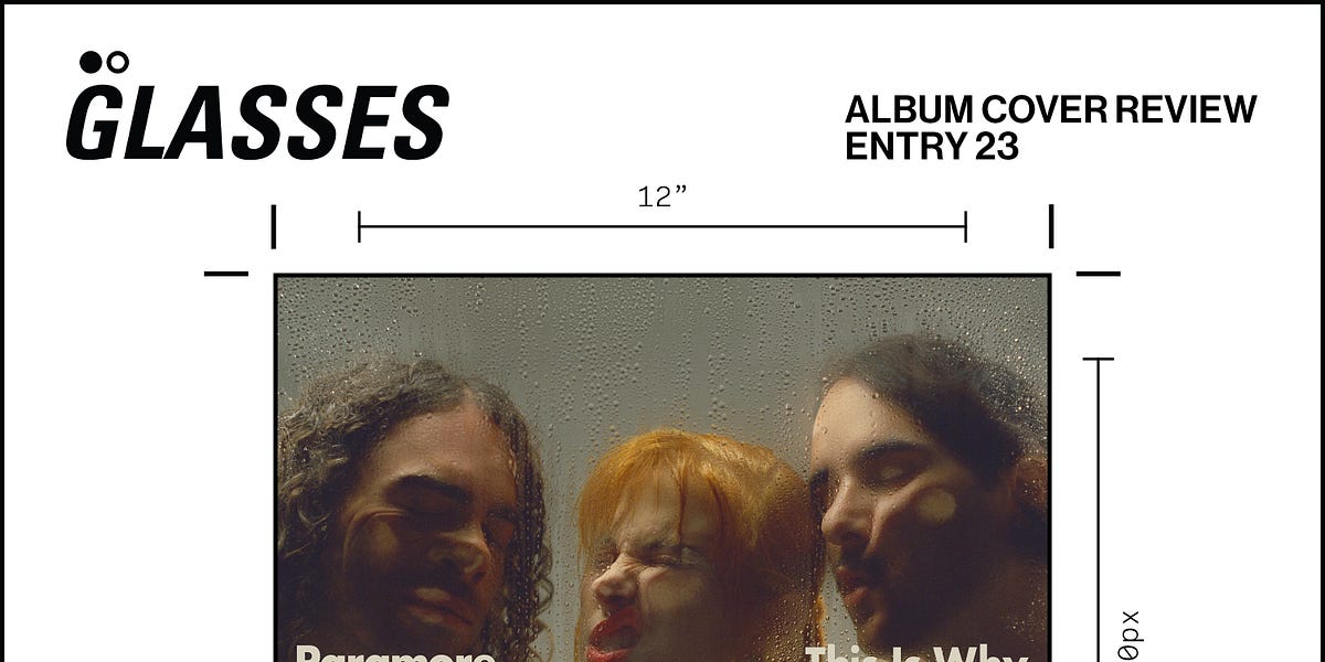 Paramore - This Is Why | ALBUM COVER REVIEW: When Typography Hurts You