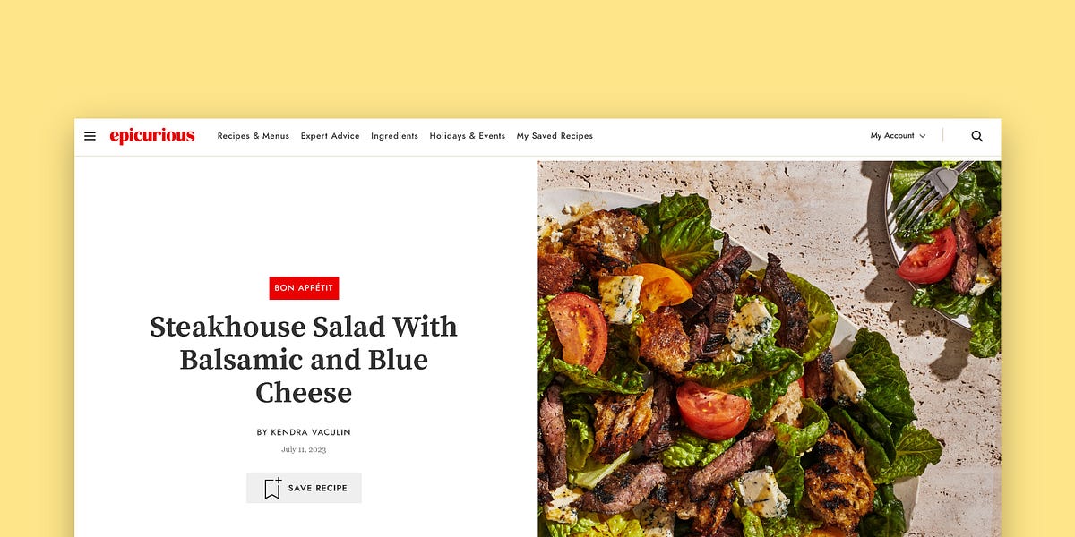 Did Epicurious break its no-beef pledge? An investigation