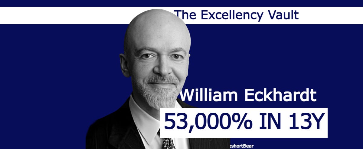 William Eckhardt - by THE SHORT BEAR