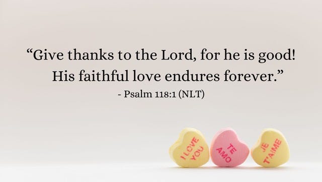 Sweets & the Goodness of God