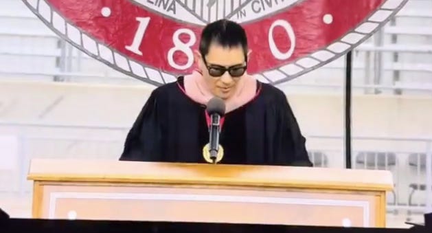Inside the worst Ohio State commencement speech ever