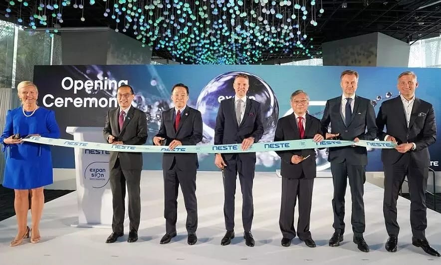 Neste Opens €1.6 Billion SAF Supply Chain Expansion at Singapore’s ...
