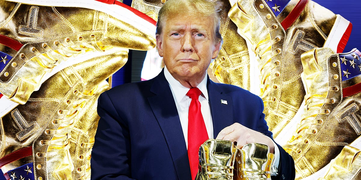 Trump Sneakers Are the Perfect Con - by Joe Perticone