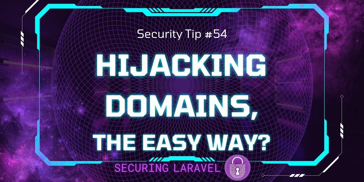 Security Tip: Hijacking Domains, the Easy Way?