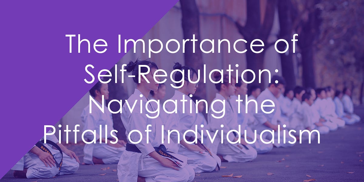 The Importance of Self-Regulation - by Miles Franklin