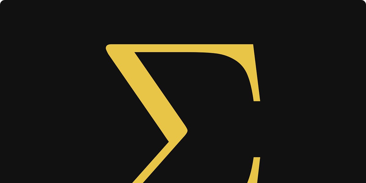 Epsilons, no. 6: What is that Σ? - by Tivadar Danka