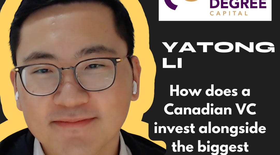 How does a Canadian VC invest alongside the biggest names in Tech with ...