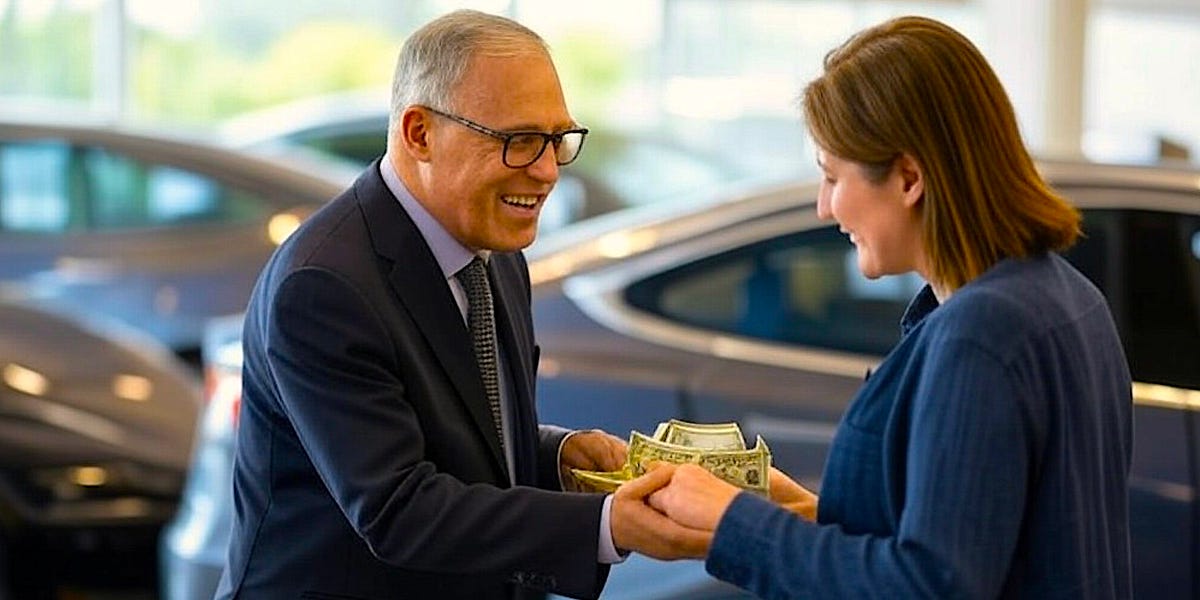 Washington State's "EV Subsidy Is So Poor at Cutting CO2 Emissions, It ...