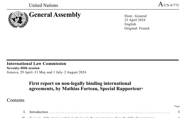 Trade Law: The legal effects of non-legally binding instruments ...