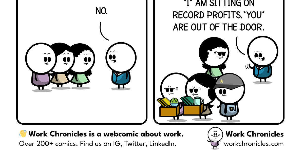 (comic) Record Profits - Work Chronicles